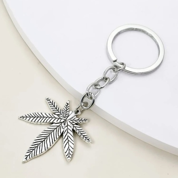 Accessories | Weed Leaf Keychain | Poshmark